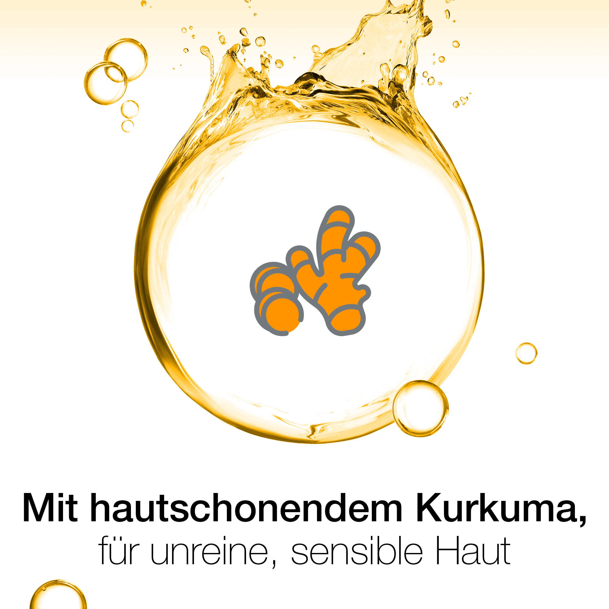 Neutrogena® Curcuma Clear Beruhigendes 3-in-1 Abschmink-Gel